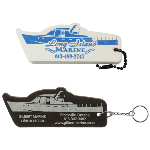 Custom Printed Foam Floating Boat Key Tag