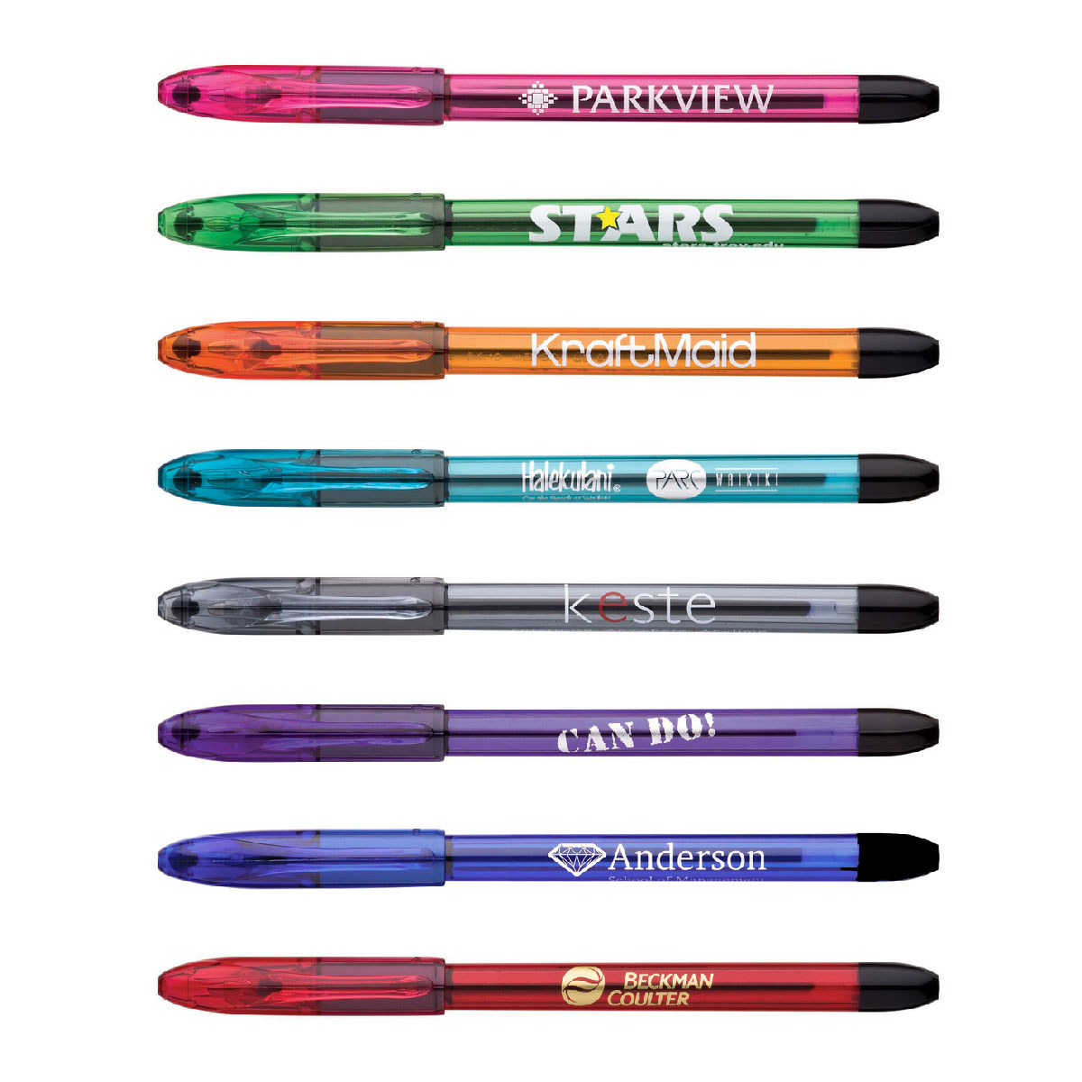Custom Imprinted R.S.V.P. Razzle Dazzle Medium Line Ballpoint Pen
