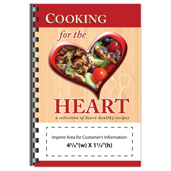 Custom Printed Heart Healthy Recipe Book