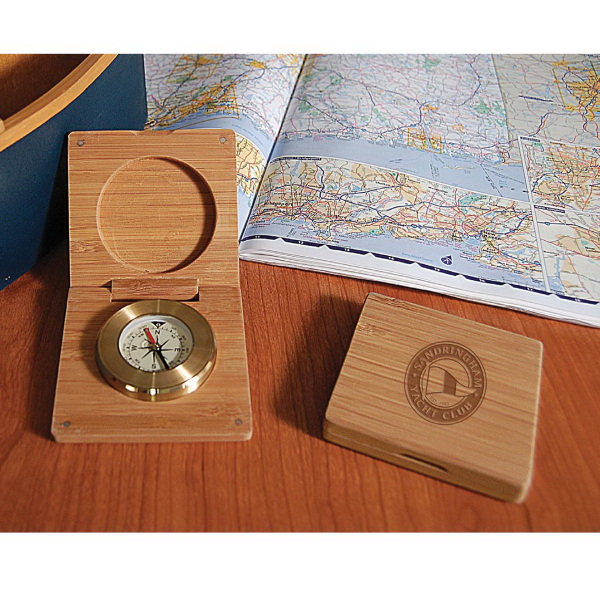 Promotional Progress Bamboo Compass