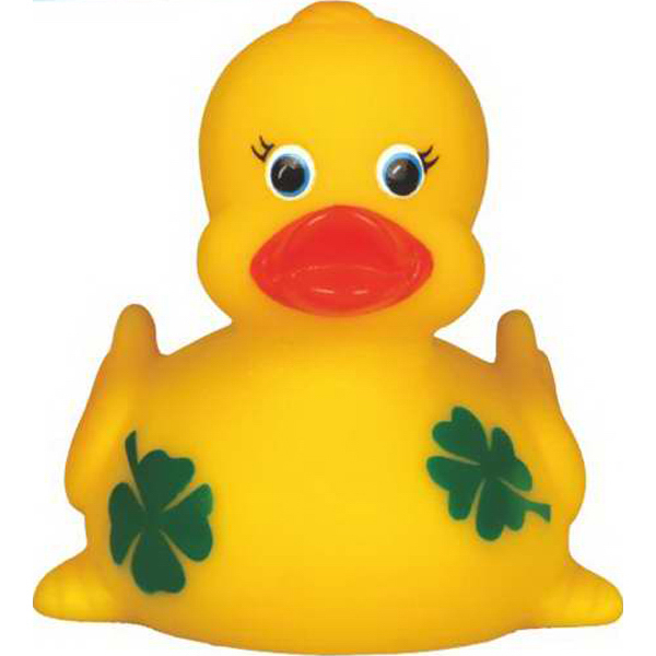 Clover Rubber Duck with Logo