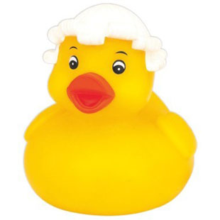 Judge Justice Rubber Duck with Logo