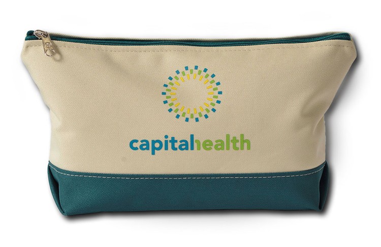 Promotional Travel Buddy Two Color Accessory Bag