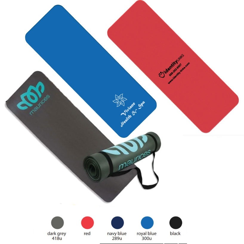 Custom Printed Standard Size Yoga Fitness Mat