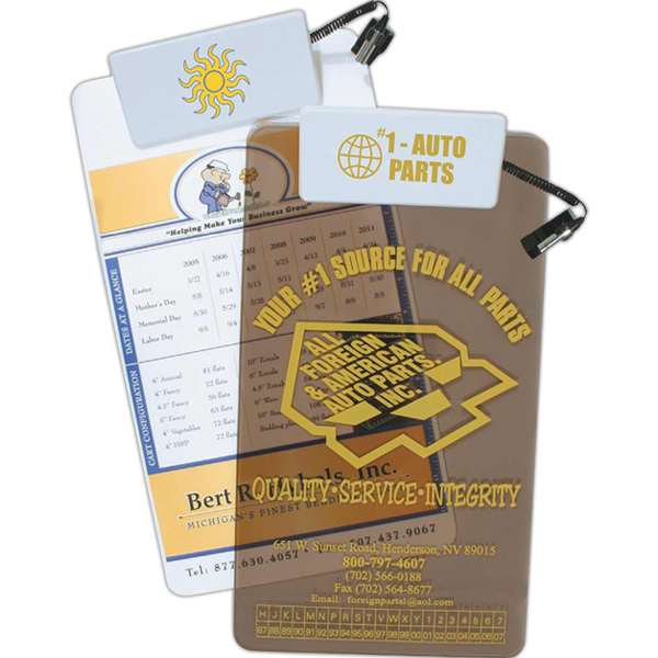 Promotional Legal Size Clipboard with Flex Light