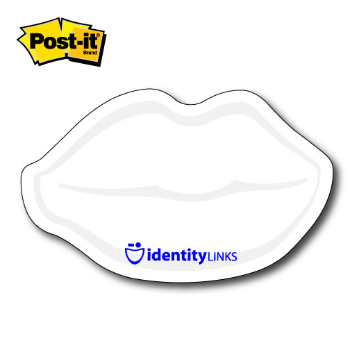 Custom Printed Lips Shaped Post It Notes
