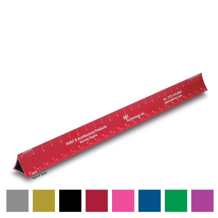 Custom Printed 12 inch Alumicolor Combination Architect/Engineer ...