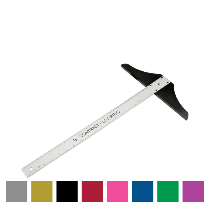 Custom Printed 18 inch Alumicolor Standard T Square Ruler