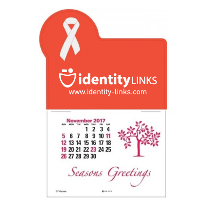 Promotional Ribbon Self-Adhesive Calendar