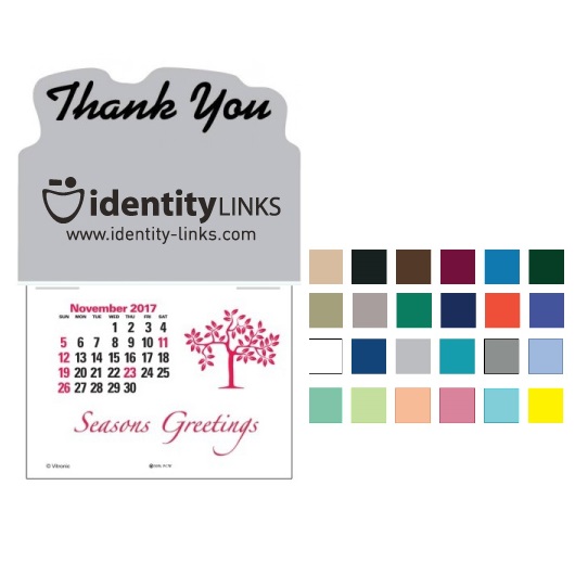Promotional Simple Thank You Self-Adhesive Calendar