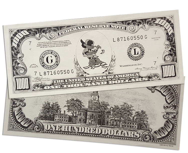 Custom Printed Funny Money