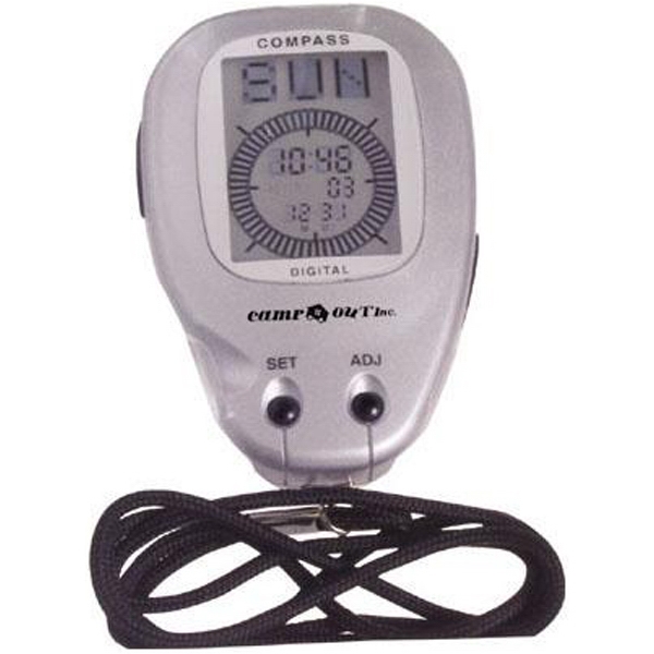 Custom Imprinted Ultimate Digital Compass Stopwatch