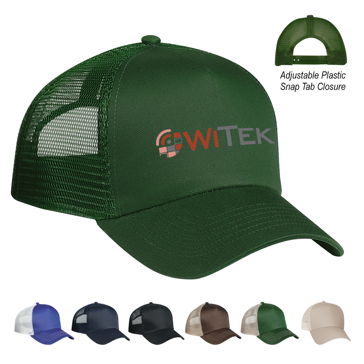 Promotional Sleek Cap with Mesh Back