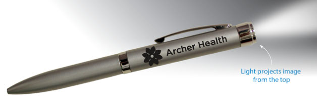 Custom Imprinted LED Projector Pen