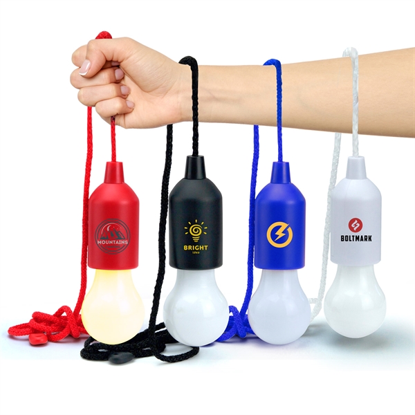 Custom Imprinted LED Hanging Light Bulb