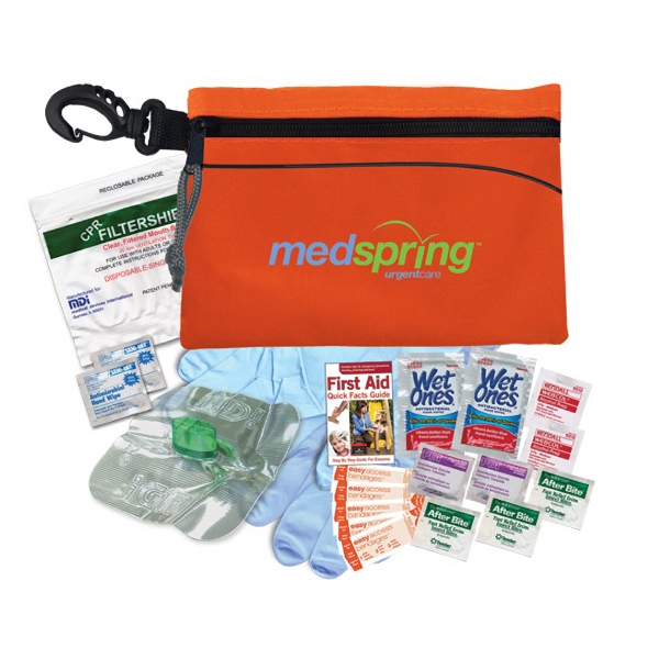 Custom Imprinted Essential Nylon CPR Kit
