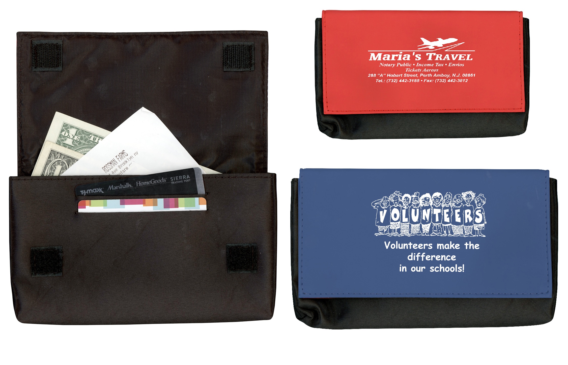 Custom Printed Personal Soft Purse | Identity Links