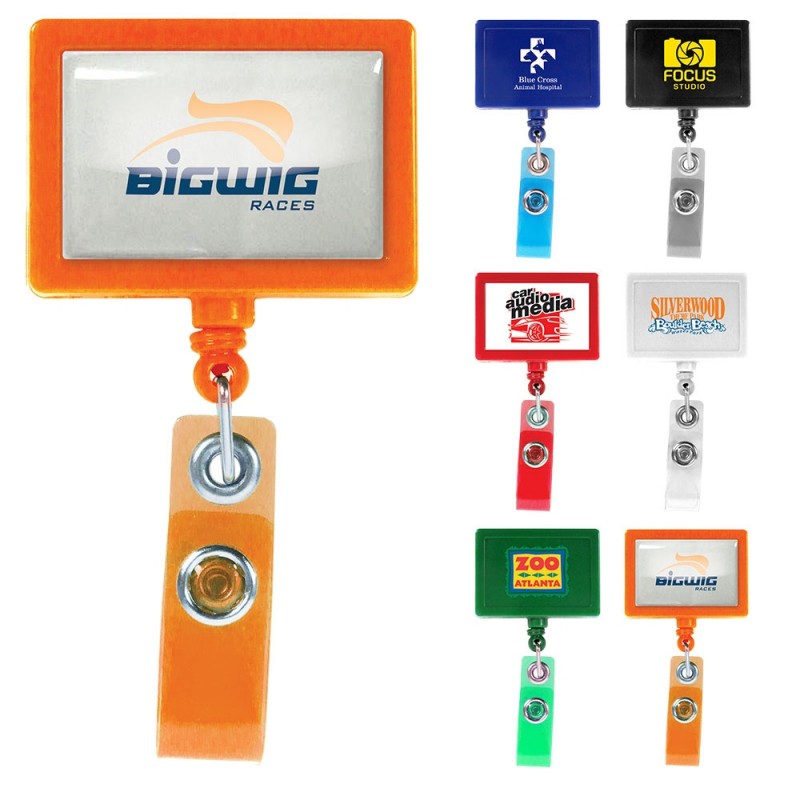 Promotional Retractable Office Badge Reel and Clip