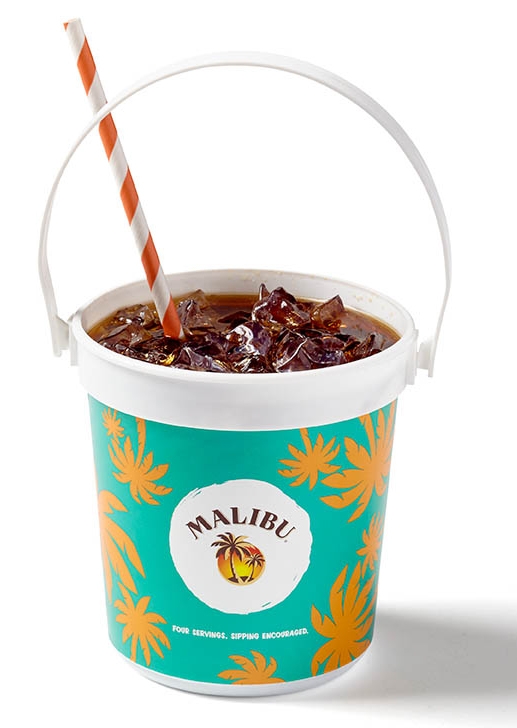 Promotional 32 Oz. Plastic Party Pail (Full Color)