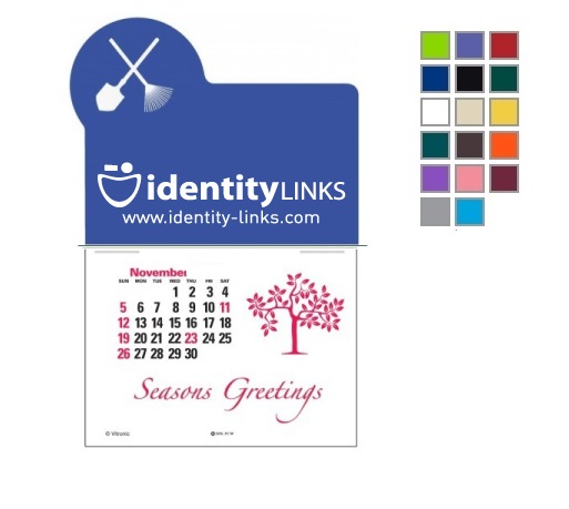 Promotional Garden Tools Self-Adhesive Calendar
