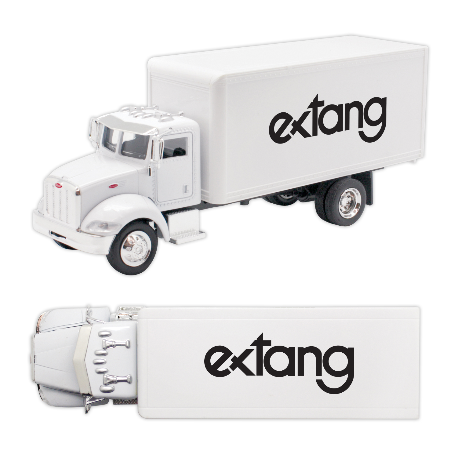Customized Die Cast 1/43 Scale Replica Peterbilt Model 335 Box Truck