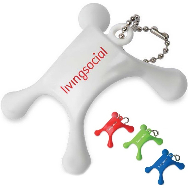 Promotional On The Go Mini Massager Keychain | Identity Links
