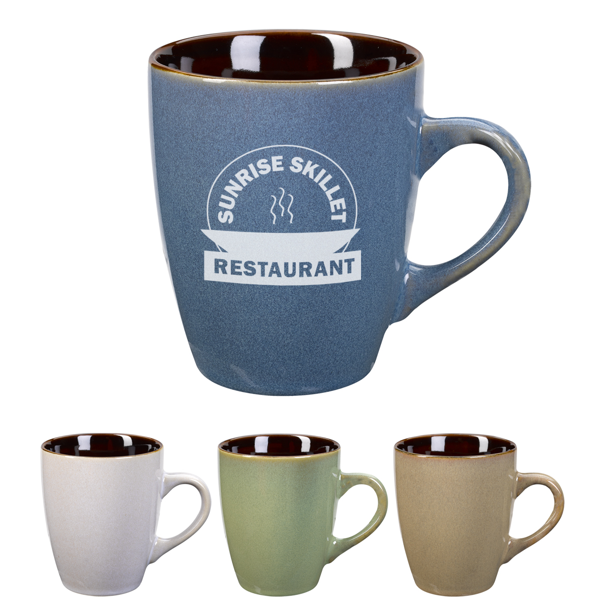Custom Imprinted 12 oz. Artisan Ceramic Mug