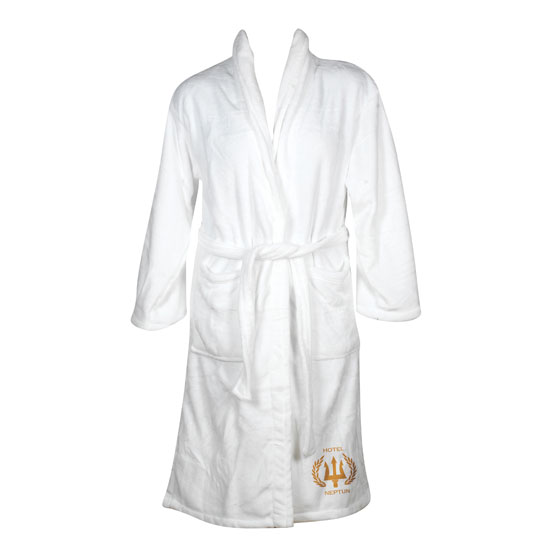 Custom Imprinted Mink Touch Luxury Spa Robe