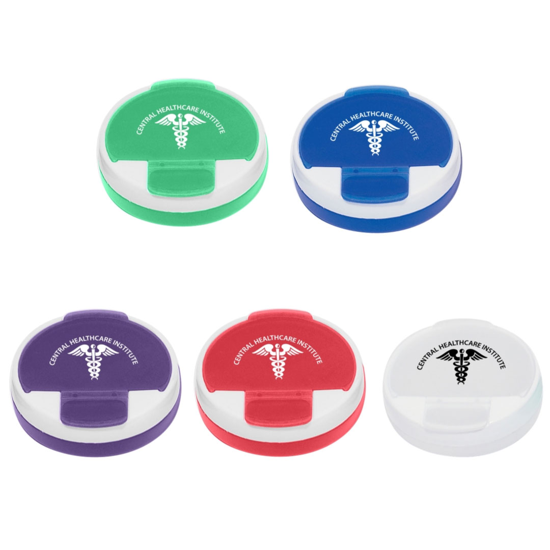 Customized Round Rotator Pill Holder