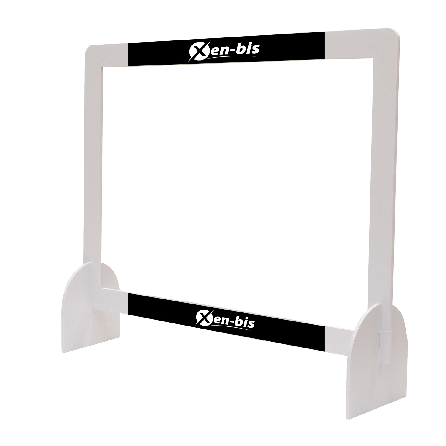 40" x 32" Protective Counter Barrier Printedwith Logo