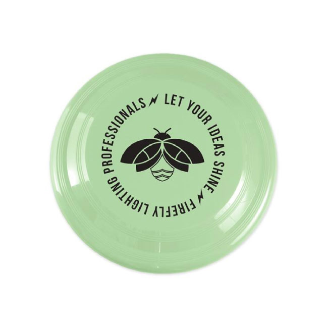 USA Glow in the Dark 9" Frisbeewith Logo
