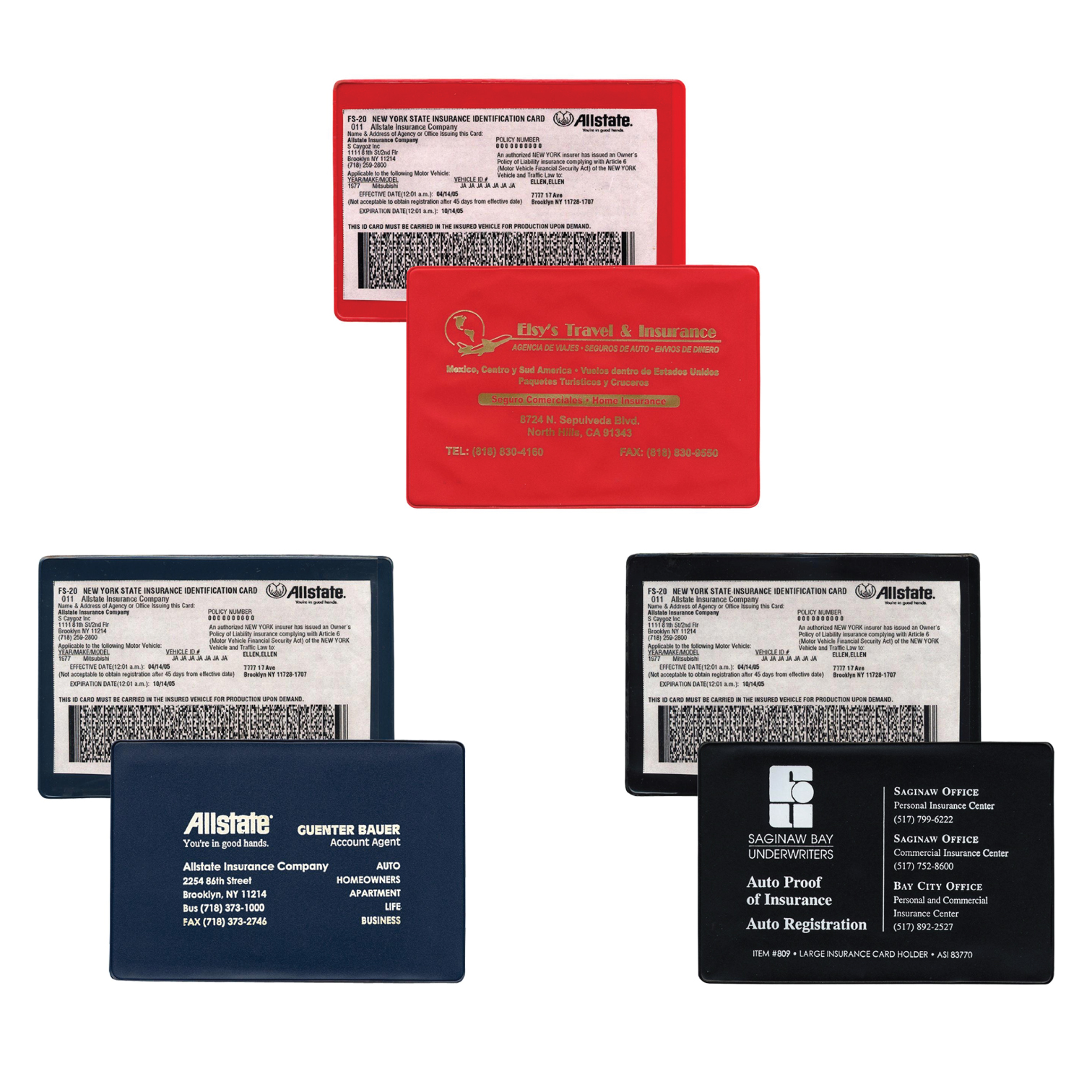 Promotional X-Large Insurance Card Holder