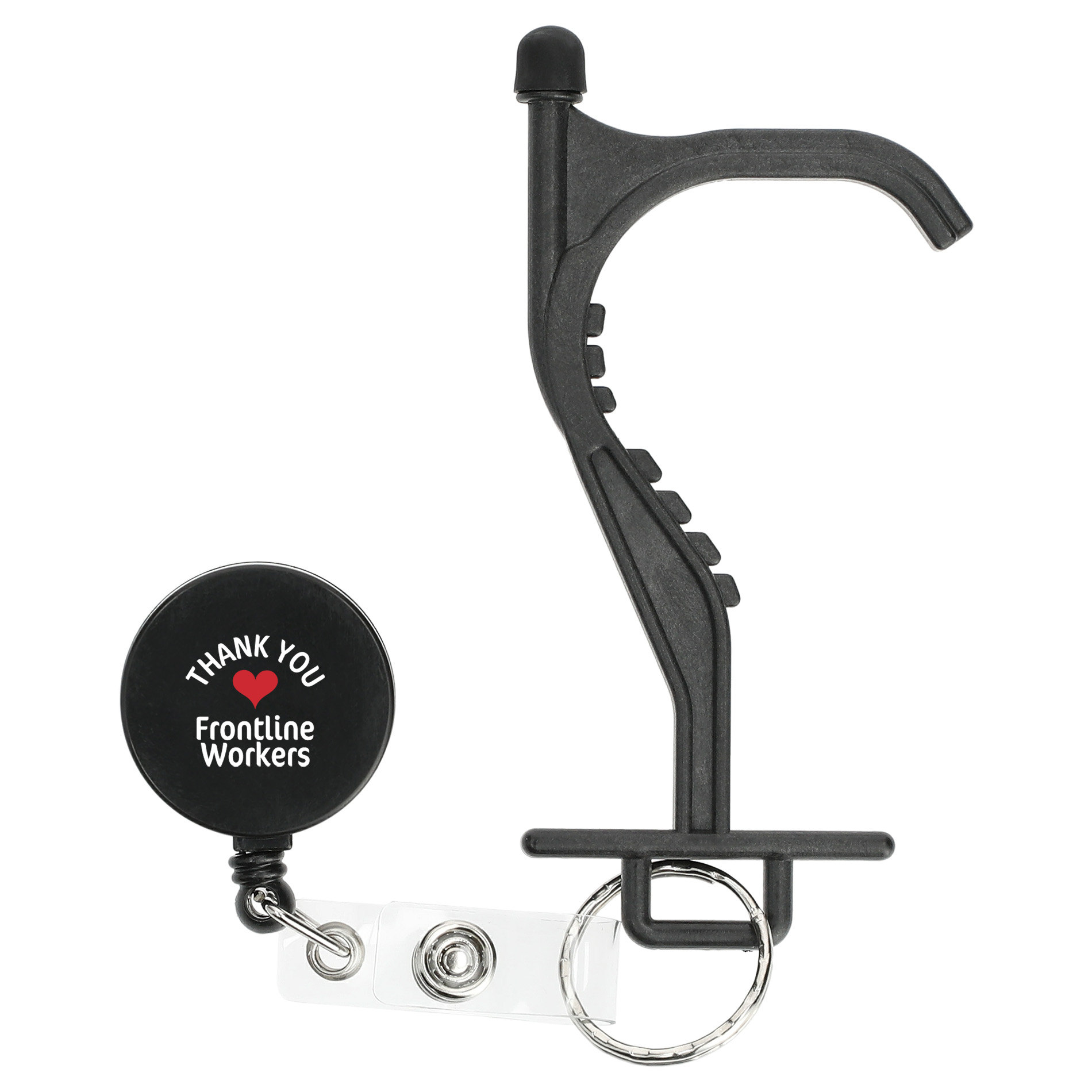 No Contact Keychainwith Logo