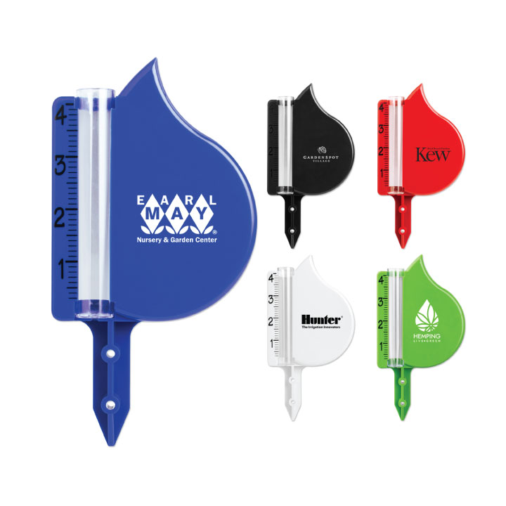 4 inch Rain Drop Shaped Rain Gauge