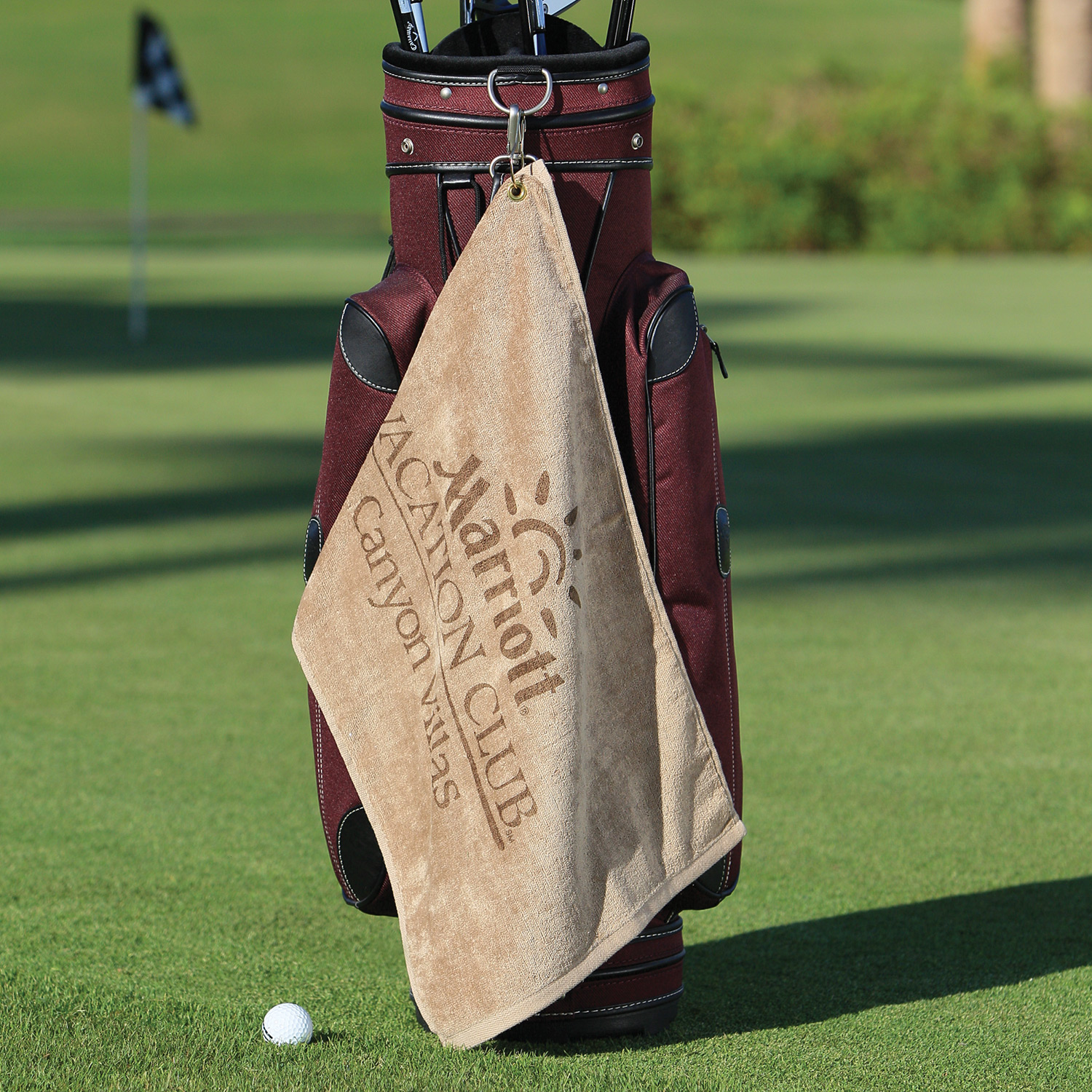 Printed 16" x 25" Golf Towel with Corner Grommet