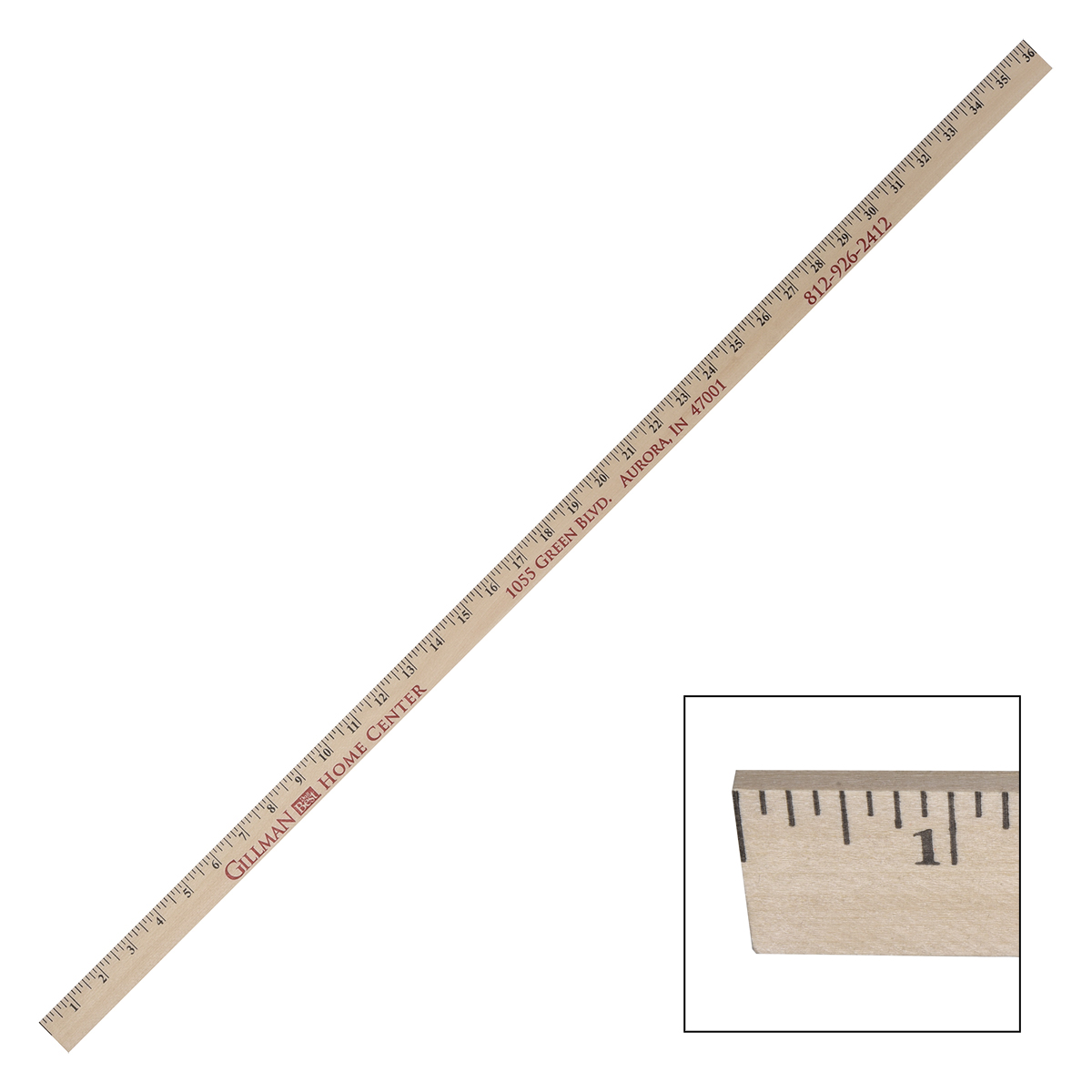 Promotional Natural Yardstick