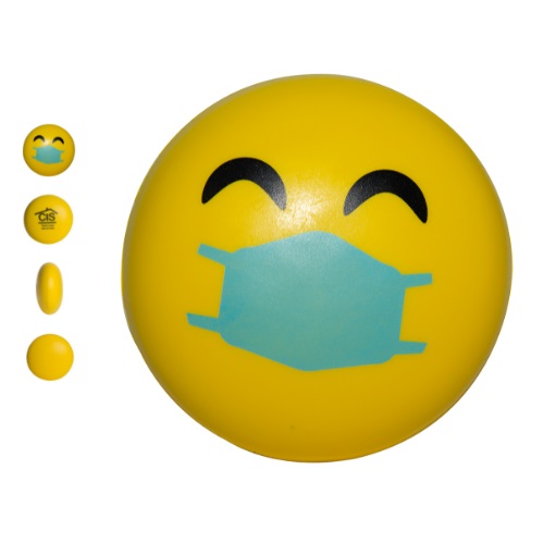 Promotional Happy PPE Emoji Stress Reliever | Identity Links