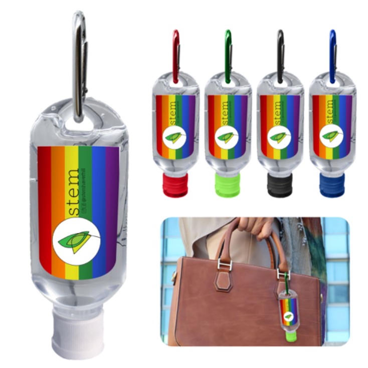 Promotional 1.8 oz. Rainbow Hand Sanitizer