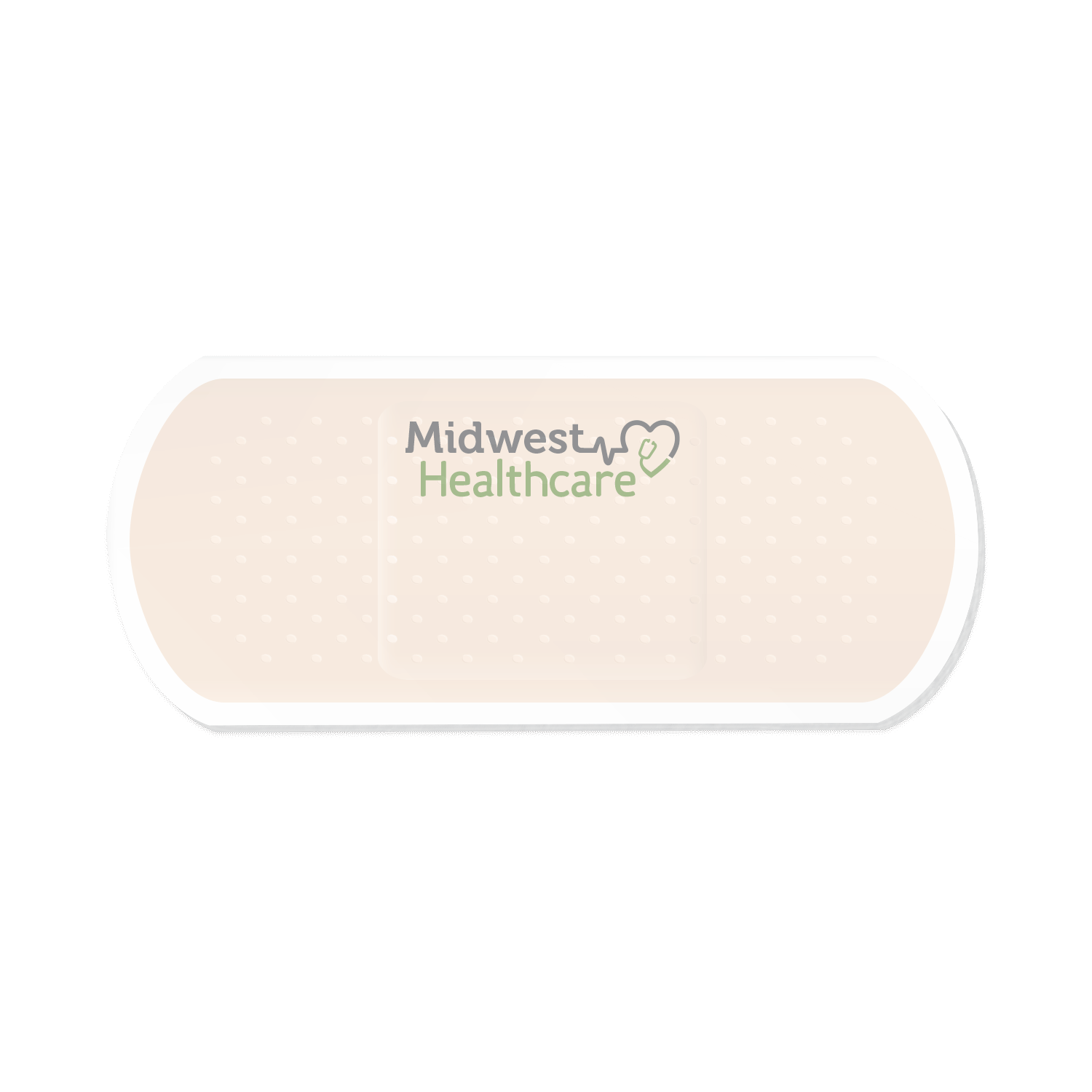 Custom Printed 25 Sheet Bandage Shaped Sticky Note