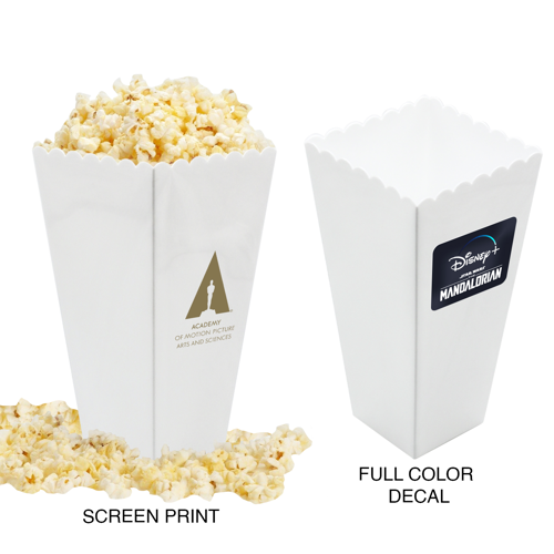 Imprinted Plastic Popcorn Bucket