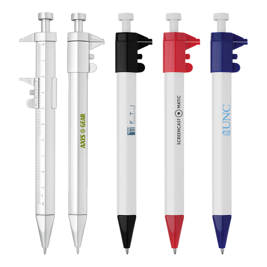 Custom Printed Sliding Scale Ruler Pen