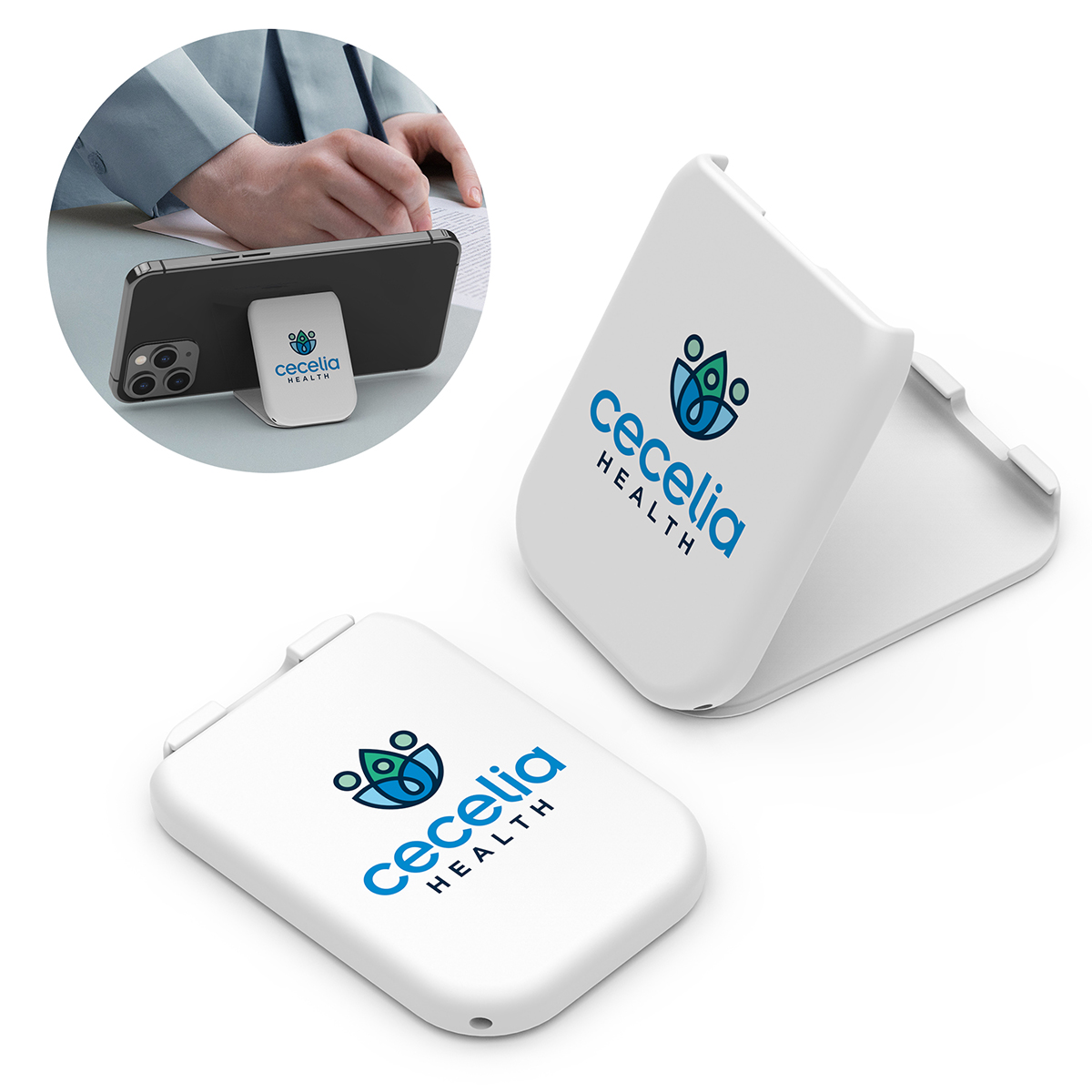 Custom Printed Powerstick MiniStand Portable Phone Stand