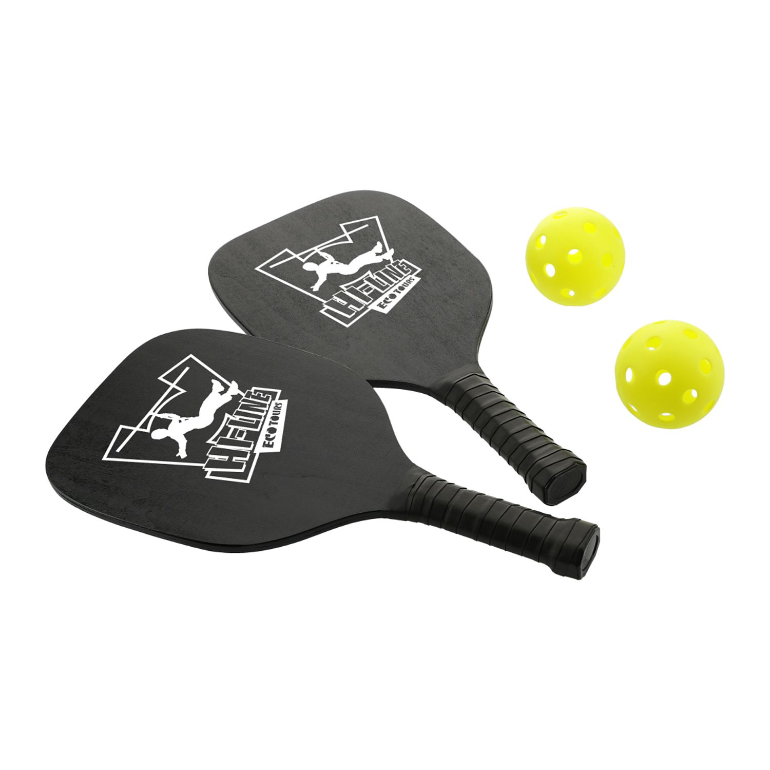 Custom Printed Pickleball Paddle and Ball Set