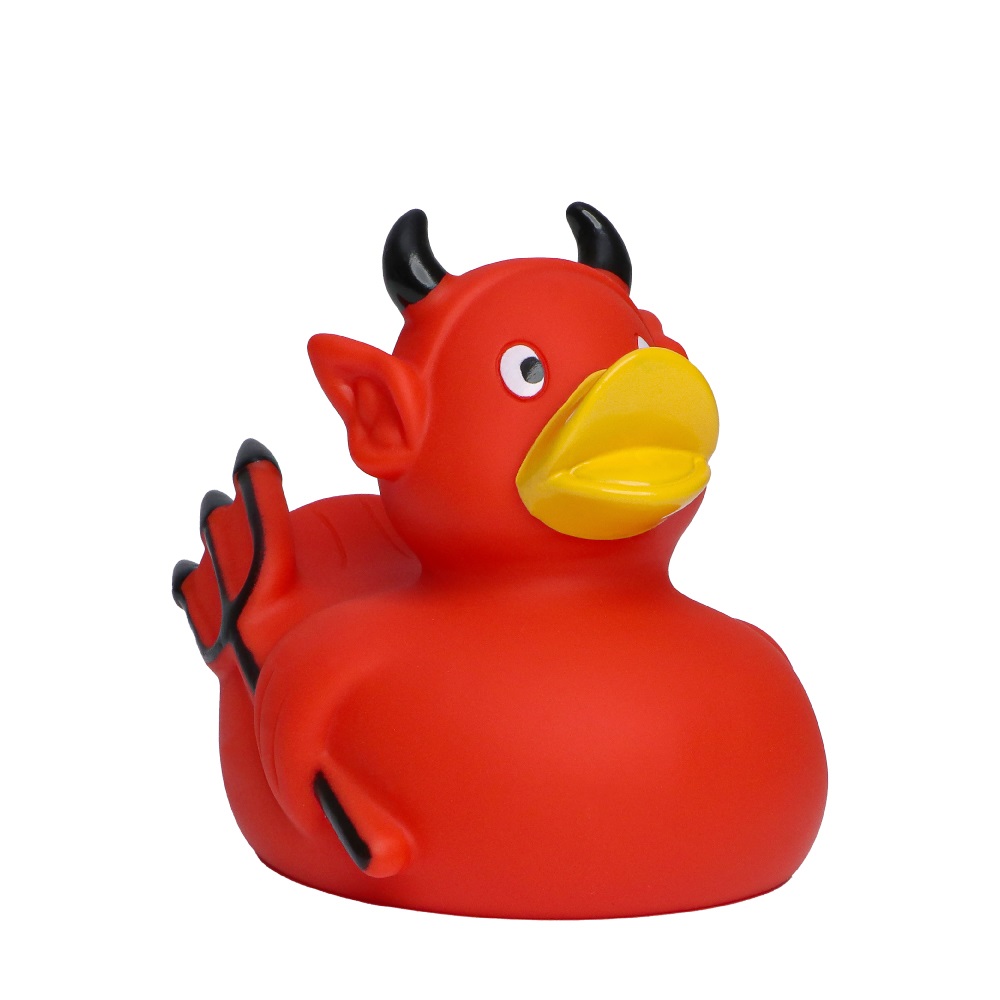 Promotional Devil Rubber Ducky