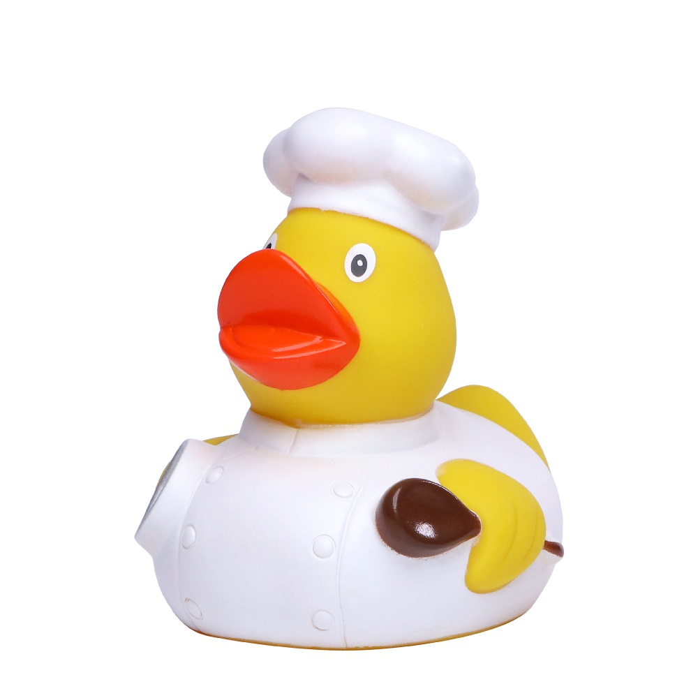 with Logo Chef Rubber Ducky