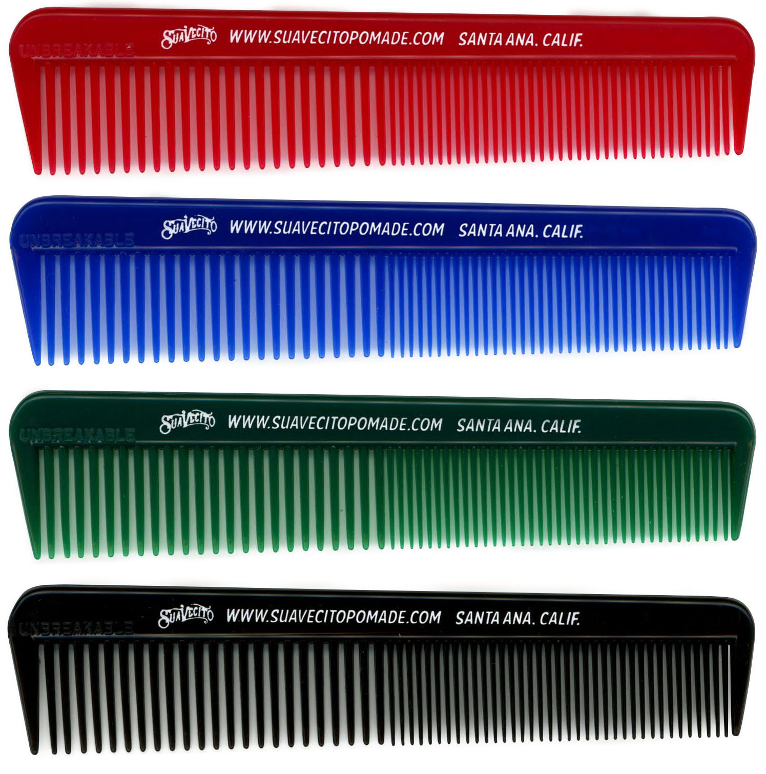 Custom Printed 5" Unbreakable Comb that is guaranteed to last forever