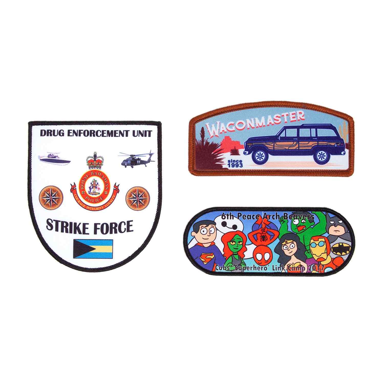 Promotional Dye Sublimated Patches