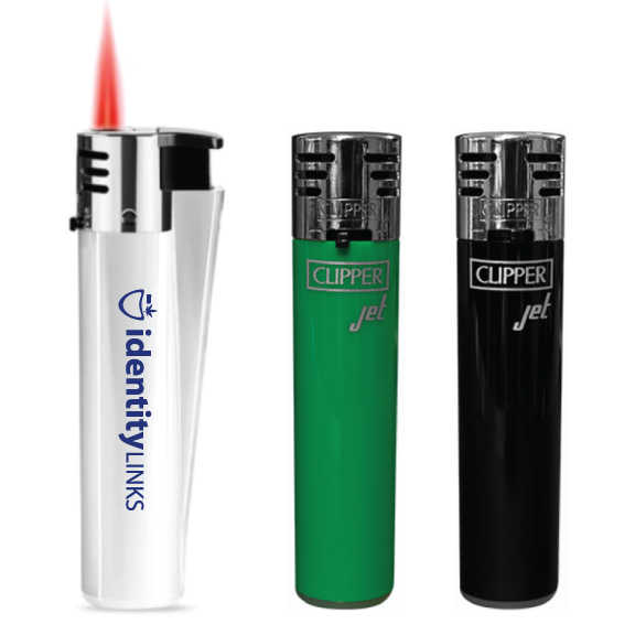 Logo Clipper Jet Lighter