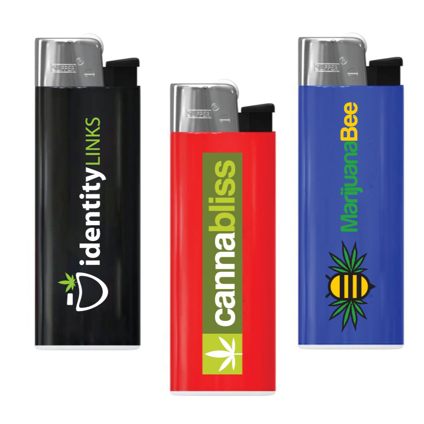 Imprinted Clipper Brio Lighter