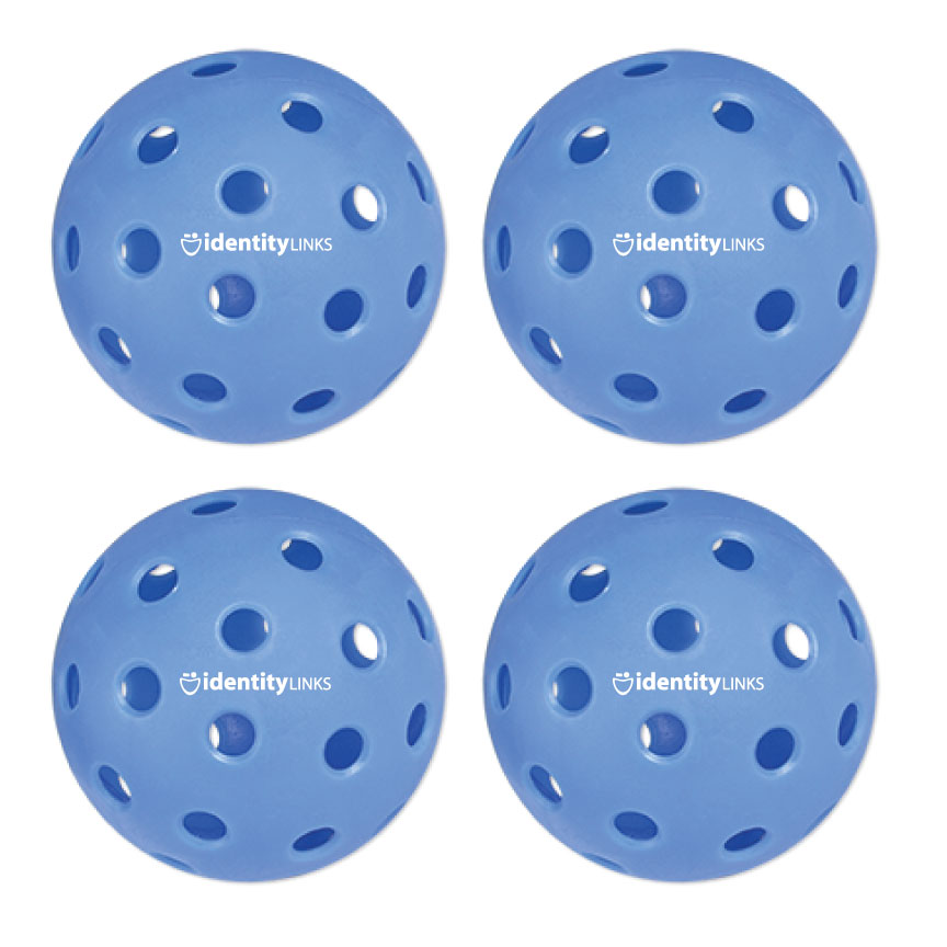 Imprinted 40 Hole Outdoor Pickleballs